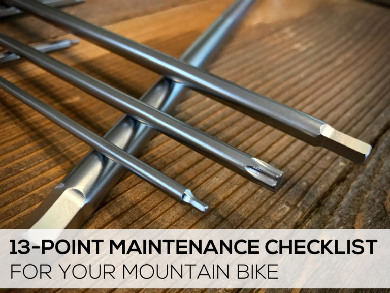 13-Point Mountain Bike Maintenance Checklist - Singletracks Mountain ...