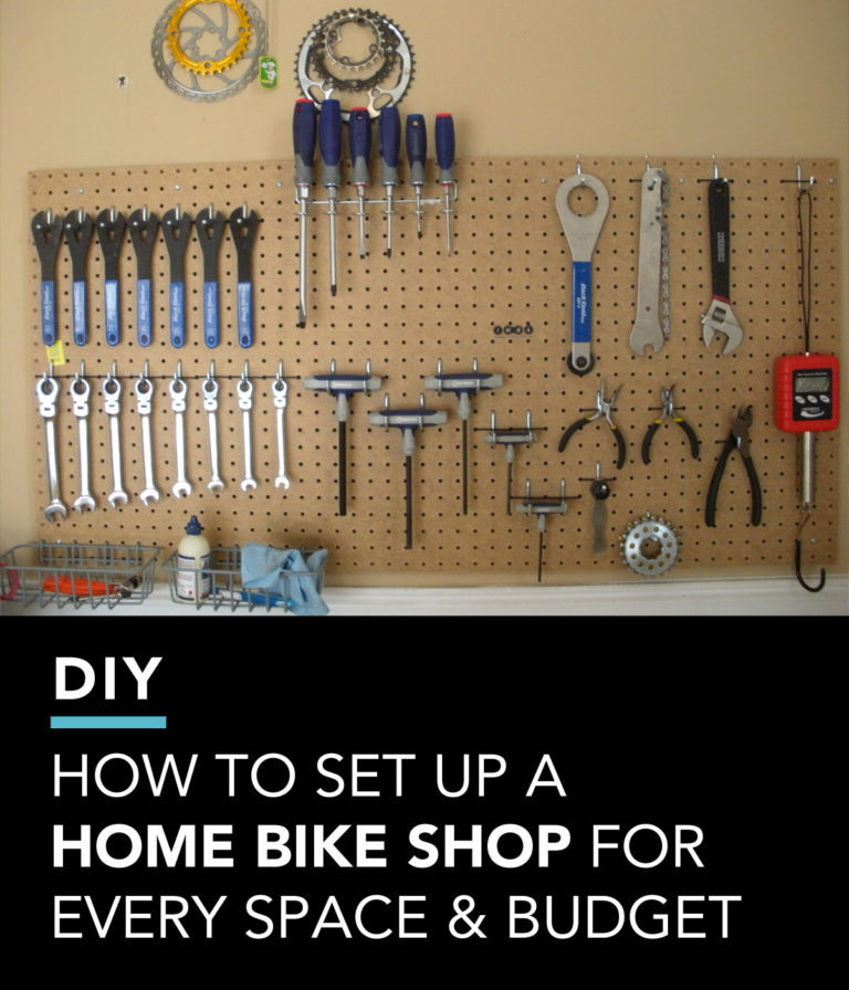 How to Set Up a Home Bike Shop For Every Space and Budget ...