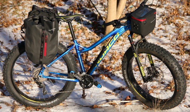 Review: Blackburn Barrier Bags and Outpost Fat Bike Rear Rack ...
