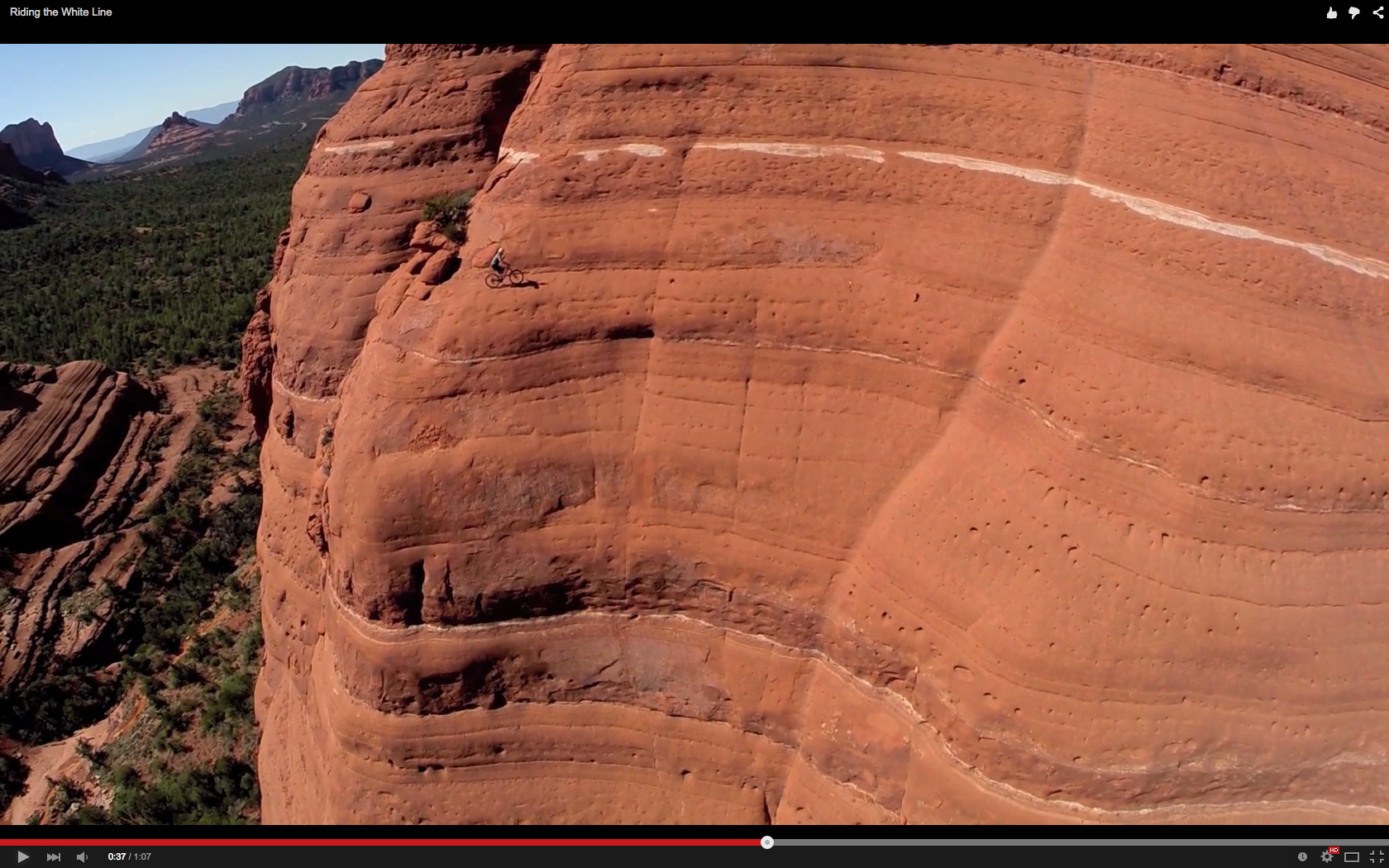 Video: Riding the White Line Trail in Sedona - Singletracks Mountain ...