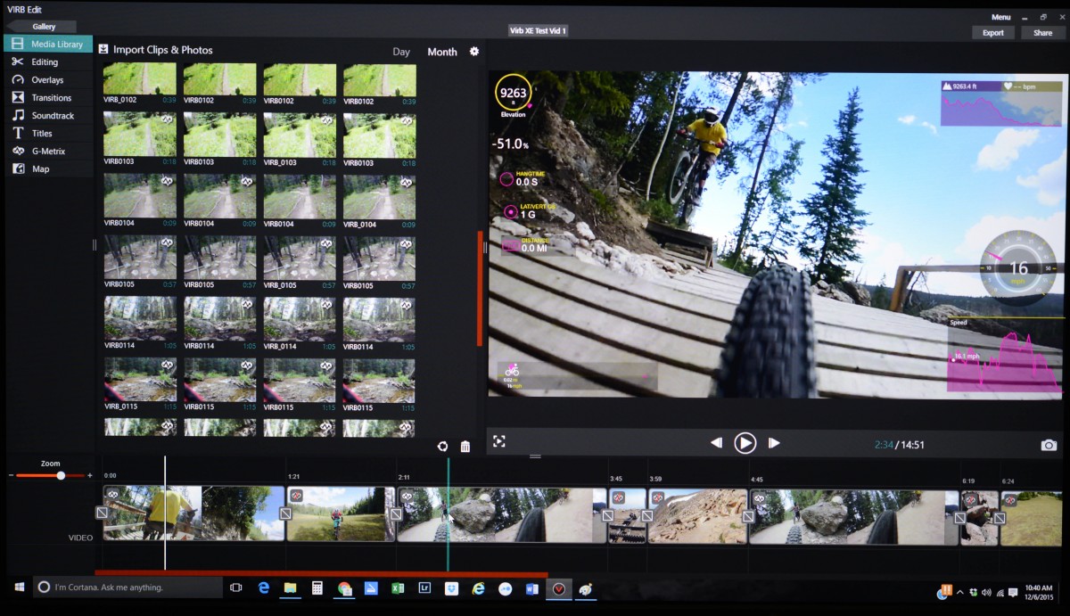 Garmin VIRB XE Action Camera Review - Singletracks Mountain Bike News