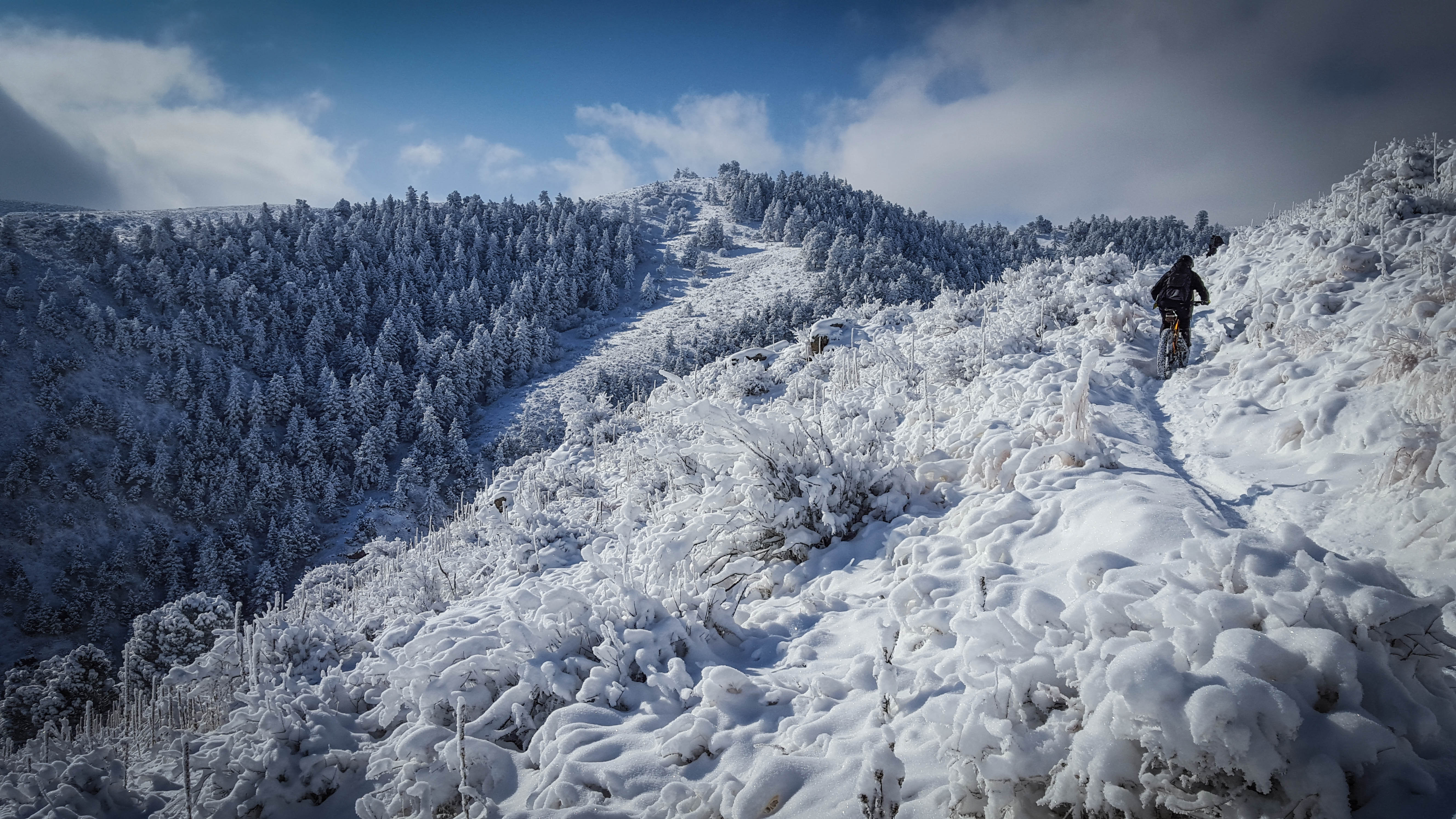 Trail Report: Fat Biking the Apex Trail, Colorado, in the Winter ...