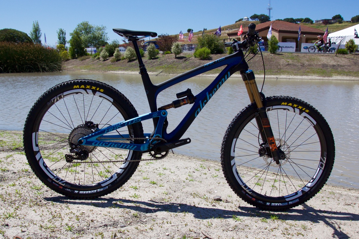 Alchemy Arktos Trail Bike Test Ride Review - Singletracks Mountain Bike ...