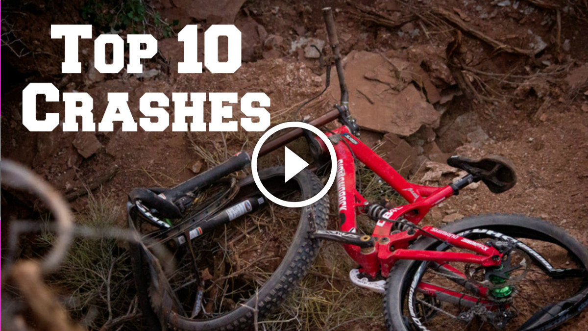 Watch: Top 10 Downhill Mountain Bike Crashes - Singletracks Mountain ...
