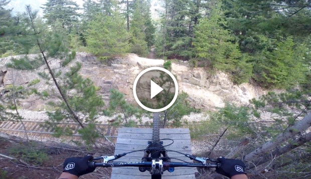 Watch: A Mere Mortal Takes On a Train Gap - Singletracks Mountain Bike News