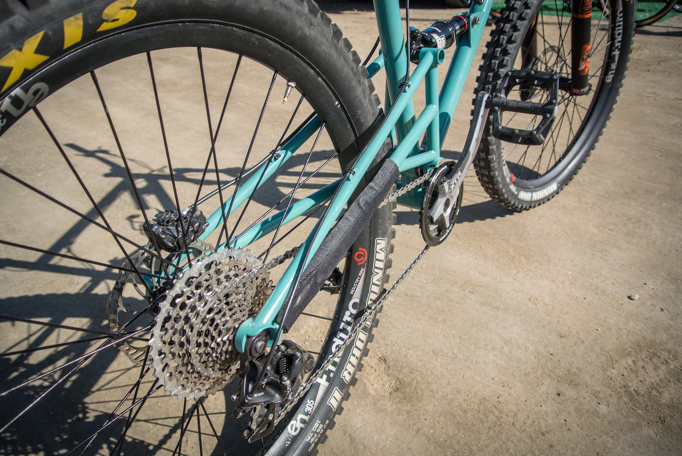 Proudfoot Cycles Displays Steel Full Suspension - Singletracks Mountain ...