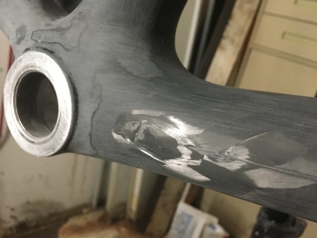 How To Repair a Carbon Bike Frame at Home - Singletracks Mountain Bike News