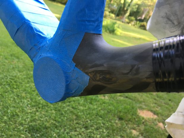 How To Repair a Carbon Bike Frame at Home - Singletracks Mountain Bike News