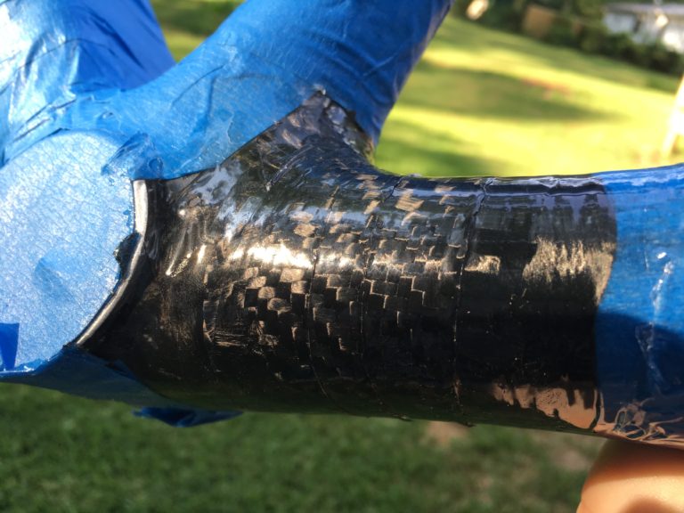 How To Repair a Carbon Bike Frame at Home - Singletracks Mountain Bike News
