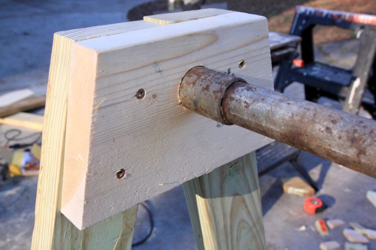 How to Easily Build a Cheap Multi-Bike Hanging Storage Rack ...