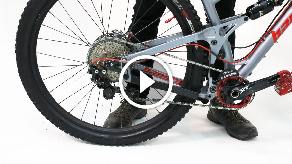 Watch: How to Install a New Chain on a Full Suspension Mountain Bike ...