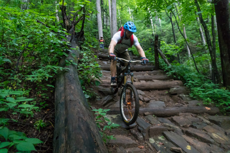 The Gnarliest Technical MTB Trails in Pisgah National Forest ...