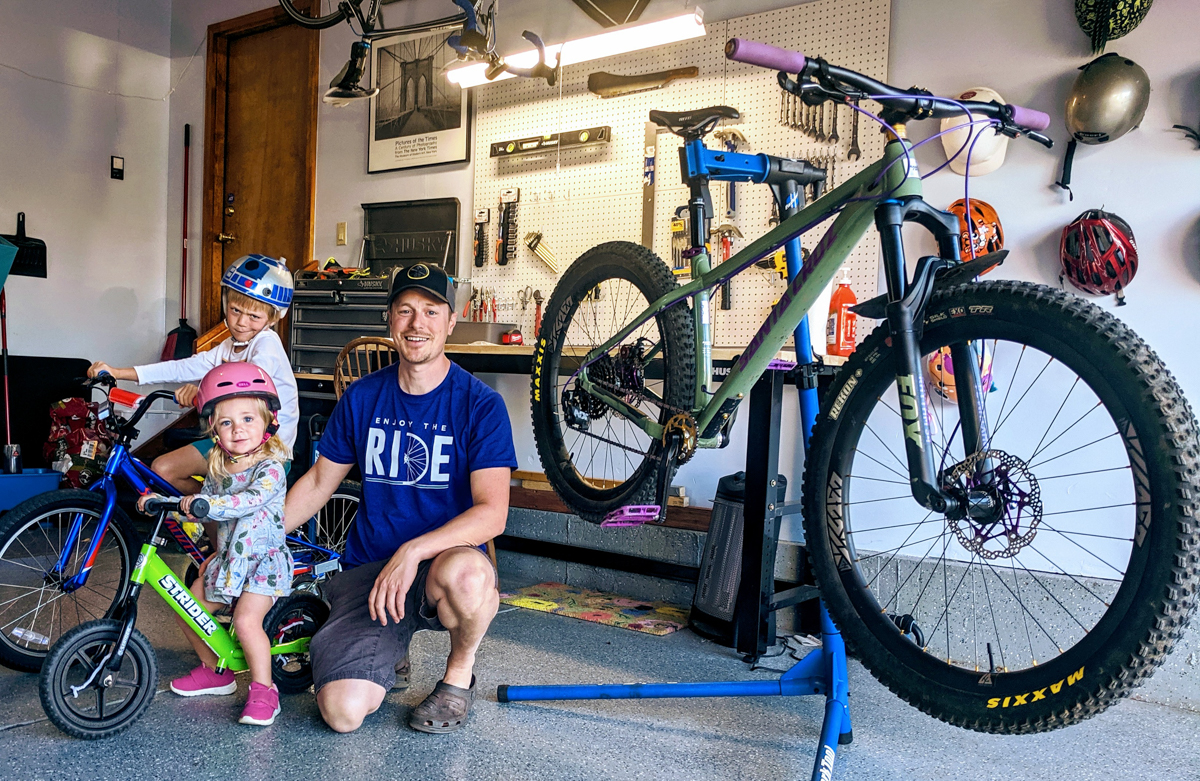 Reader Bike Check: One Colorful Chameleon that Recharges Childhood - Singletracks Mountain Bike News