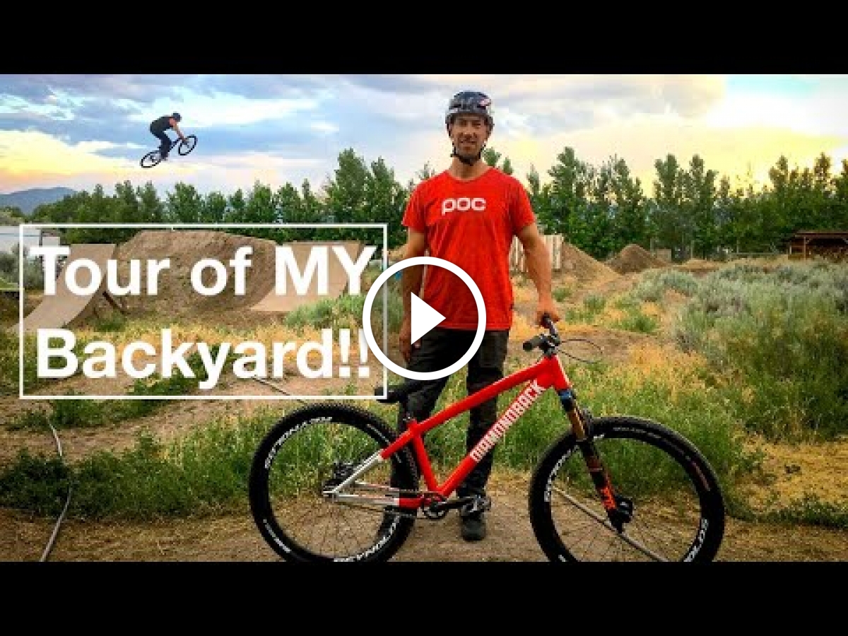 Watch: A Personal Tour of Eric Porter's Backyard Jumps and Pumptrack ...