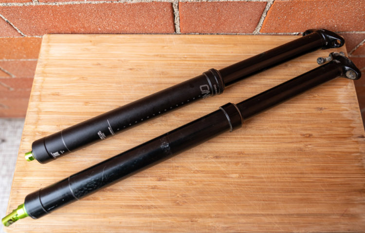 OneUp V2 Dropper Offers Adjustable Travel and a Short Overall Length ...