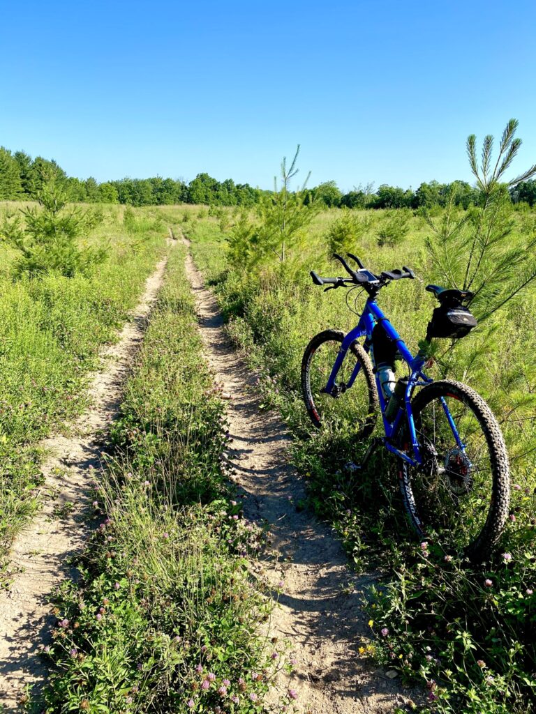 Parkhill Conservation area and rail trail Mountain Bike Trail in ...