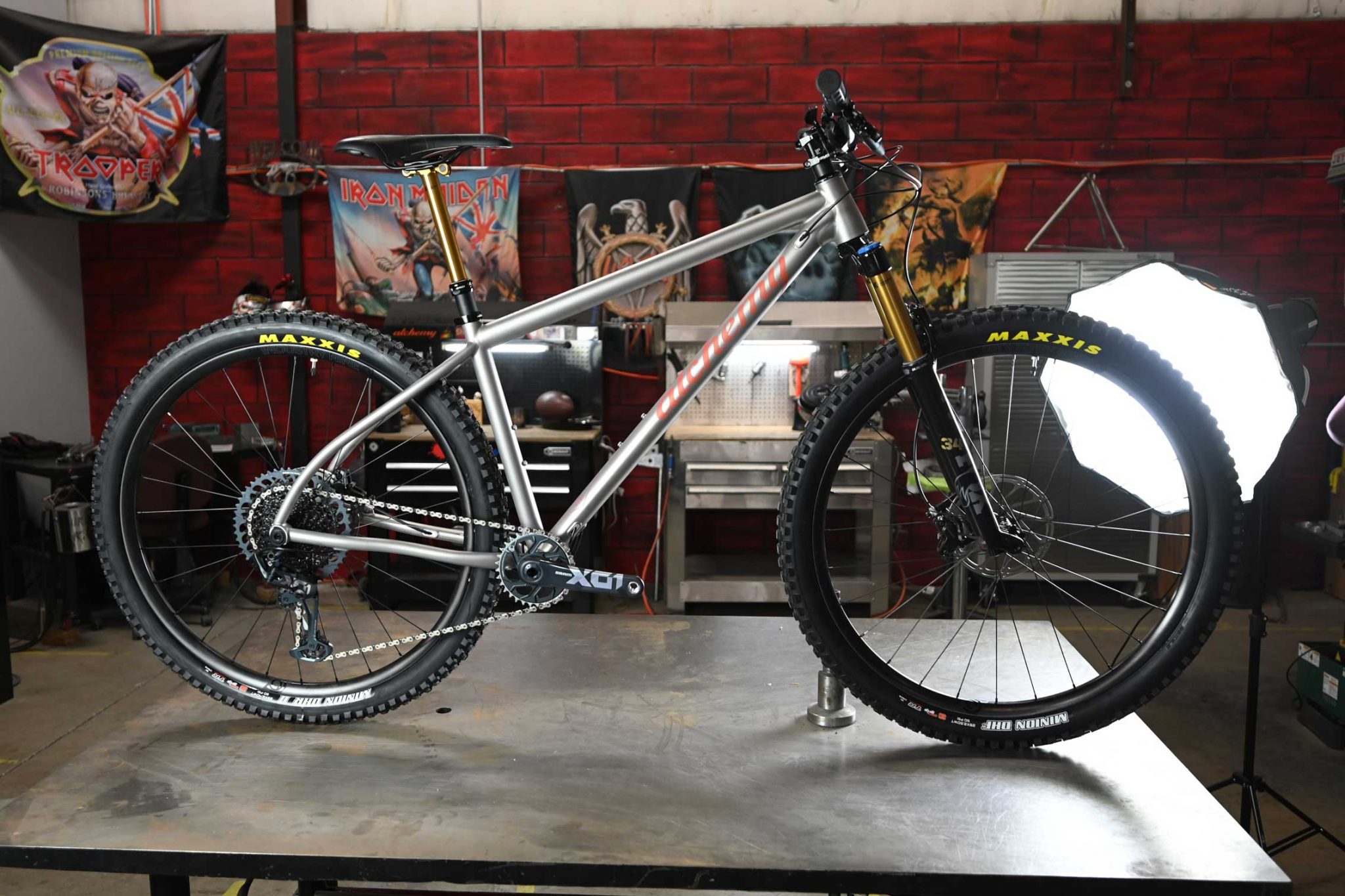 Alchemy Bikes Adds a Titanium Hardtail to the Lineup and a Flip Chip ...