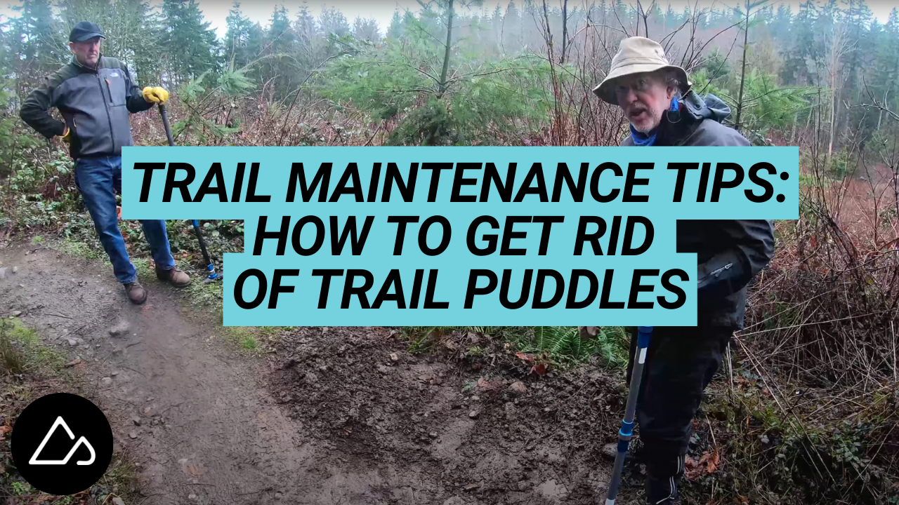 MTB Trail Tips: How to Dig and Maintain Drainage to Eliminate Puddles ...
