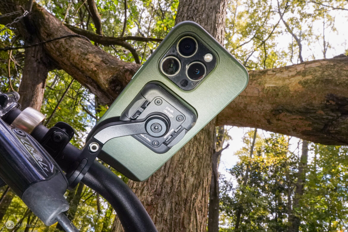 Hold the Phone! Peak Design Everyday Case and Bike Mount Review - Singletracks Mountain Bike News