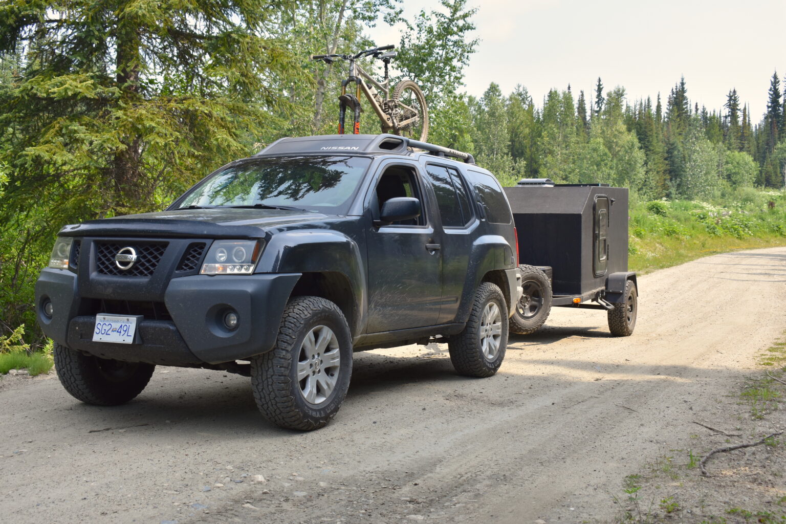 How I Built My Own DIY Overland Camper Trailer for MTB Trips ...