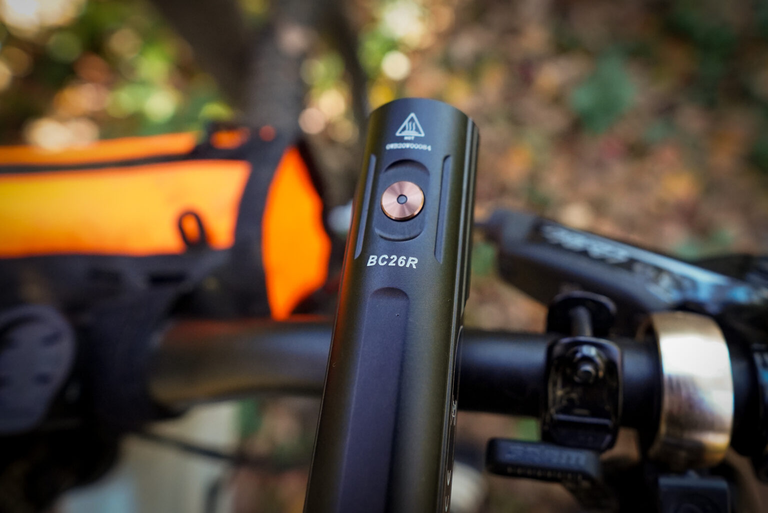 The Fenix BC26R Bike Light is Bright and Water Tight [Review] - Singletracks Mountain Bike News