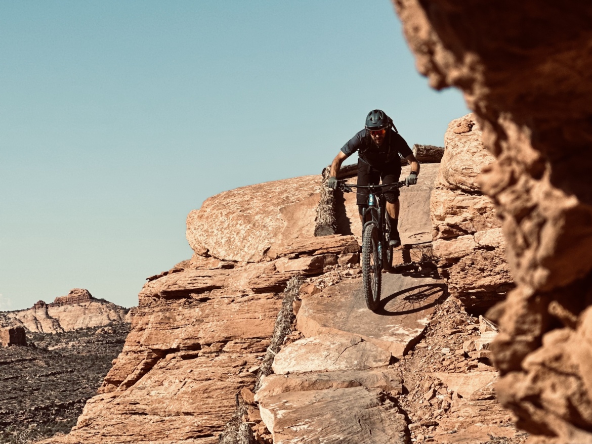 Raptor Route Mountain Bike Trail in Moab, Utah - Directions, Maps ...