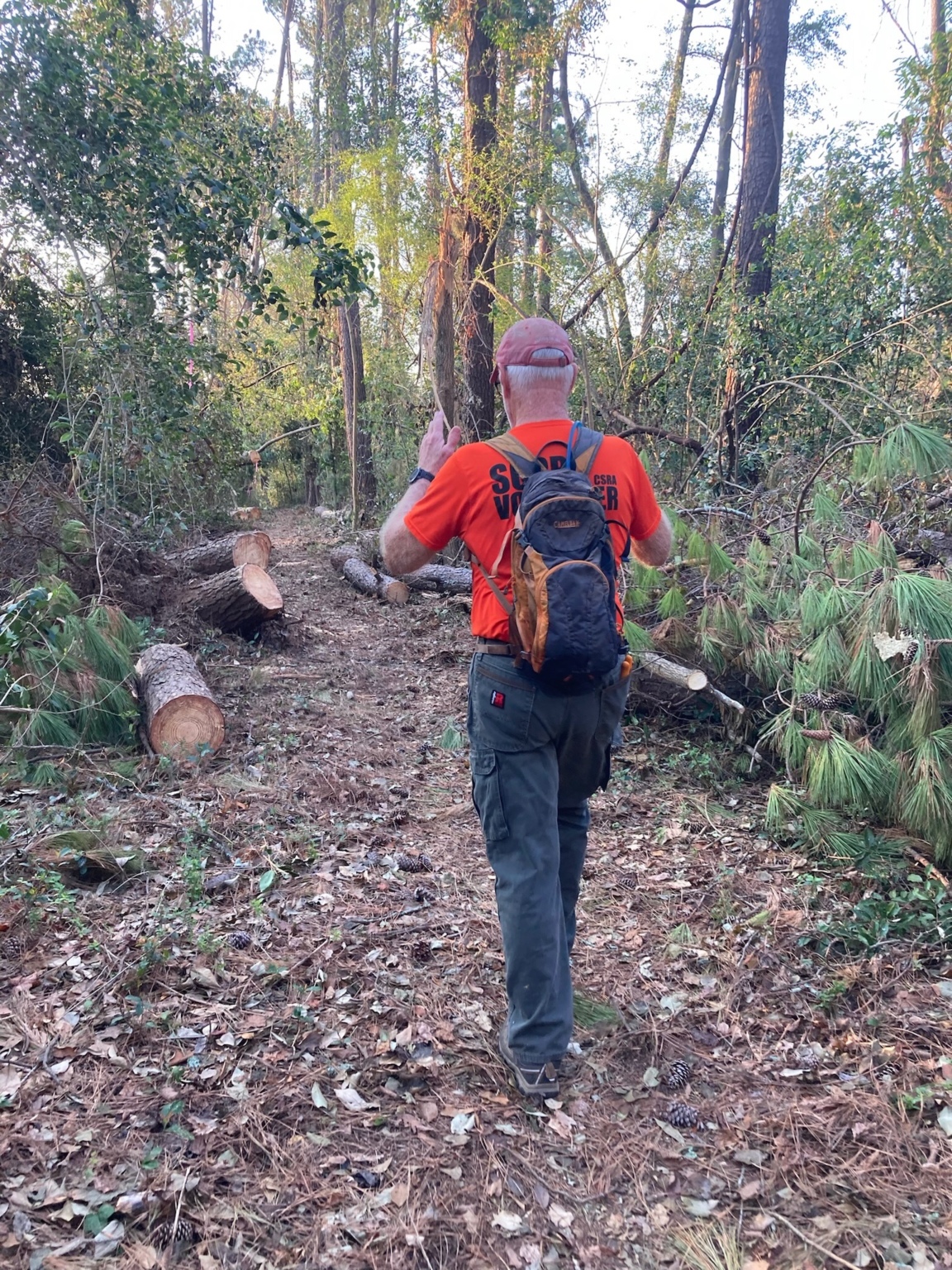501 trees cleared to open just one 3-mile trail in Augusta, GA after ...
