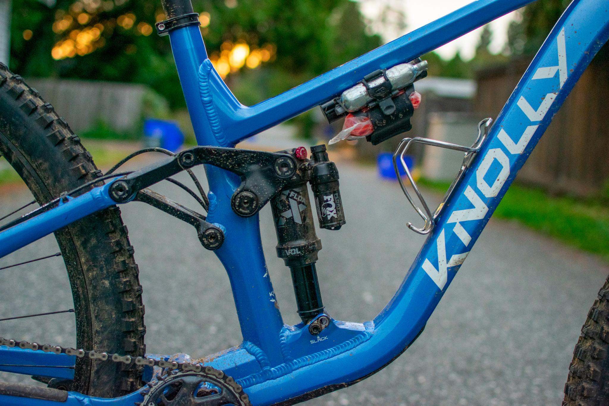 The Knolly Fugitive 140 offers a plush ride downhill, and uphill too ...