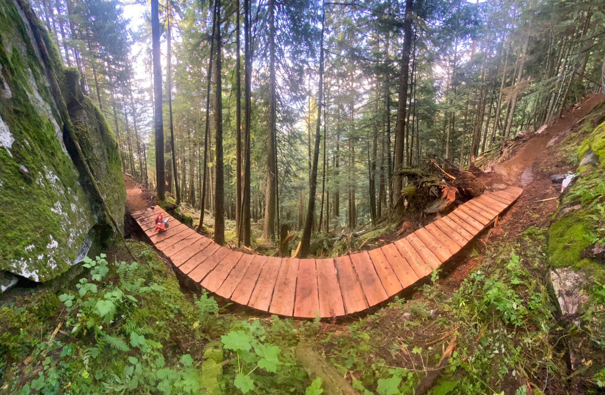 A gnarly hand-built shuttle trail is set to open in a small British ...