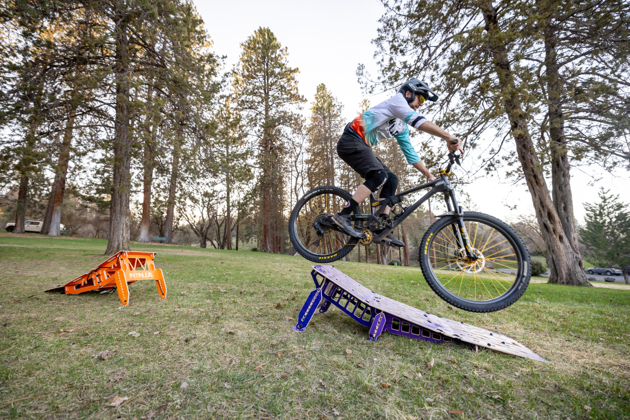 Mail-order Ninja bike ramps are taking off among riders looking to gain ...