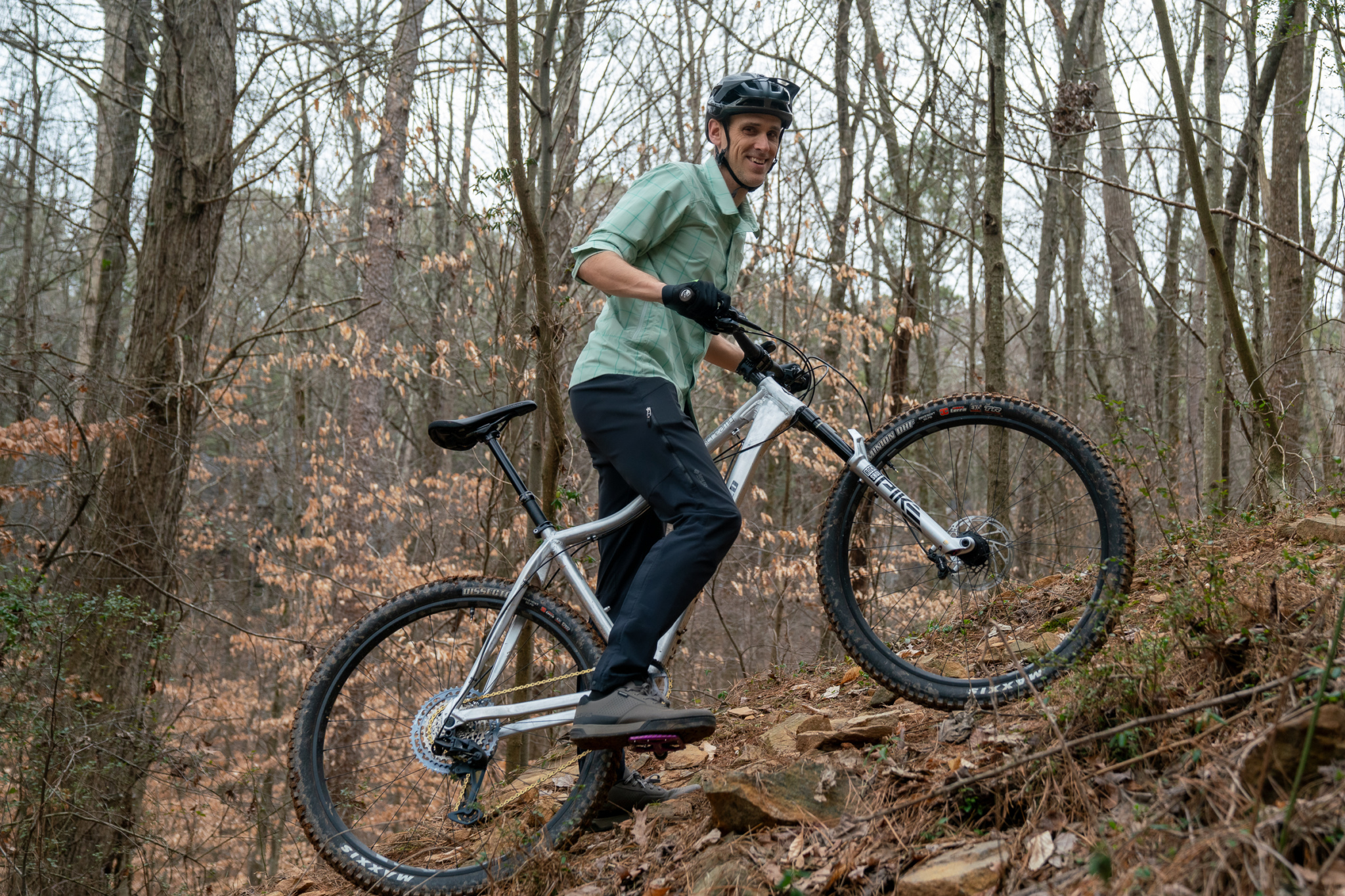 How often do you straddle the top tube on your mountain bike ...