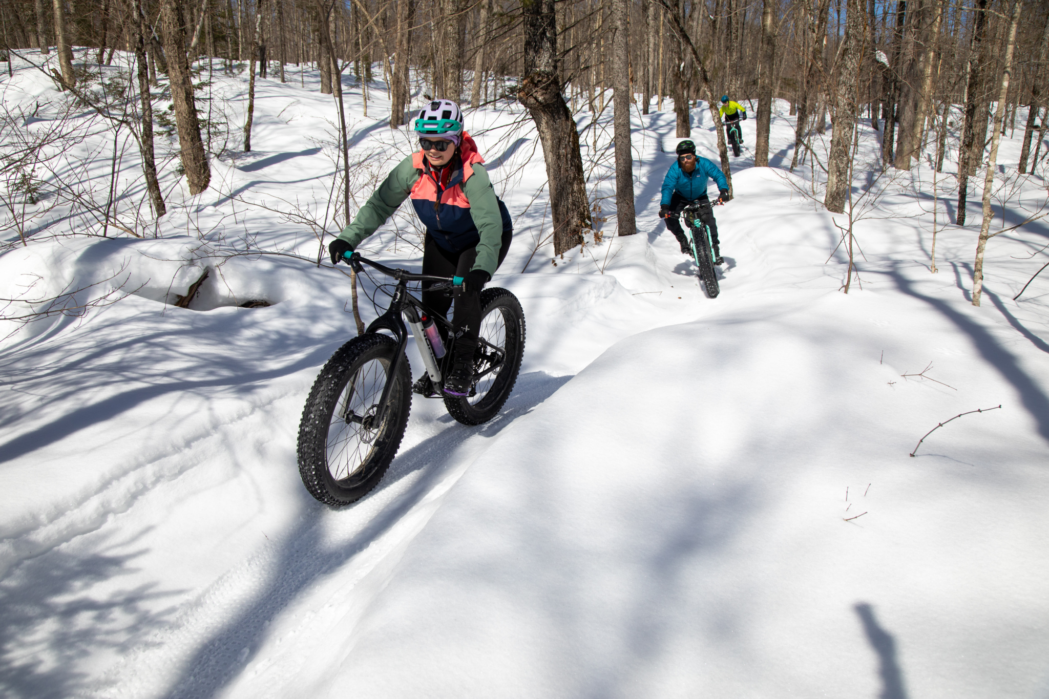 Biking big berms and rowdy drops... in the winter?! Sault Ste. Marie is ...