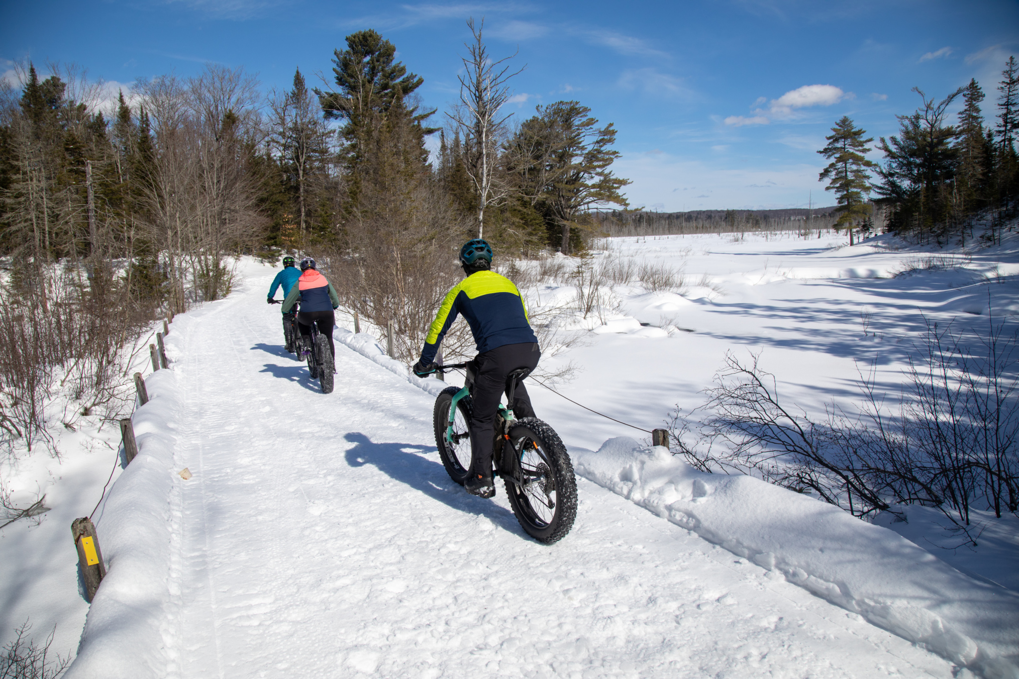 Biking big berms and rowdy drops... in the winter?! Sault Ste. Marie is ...