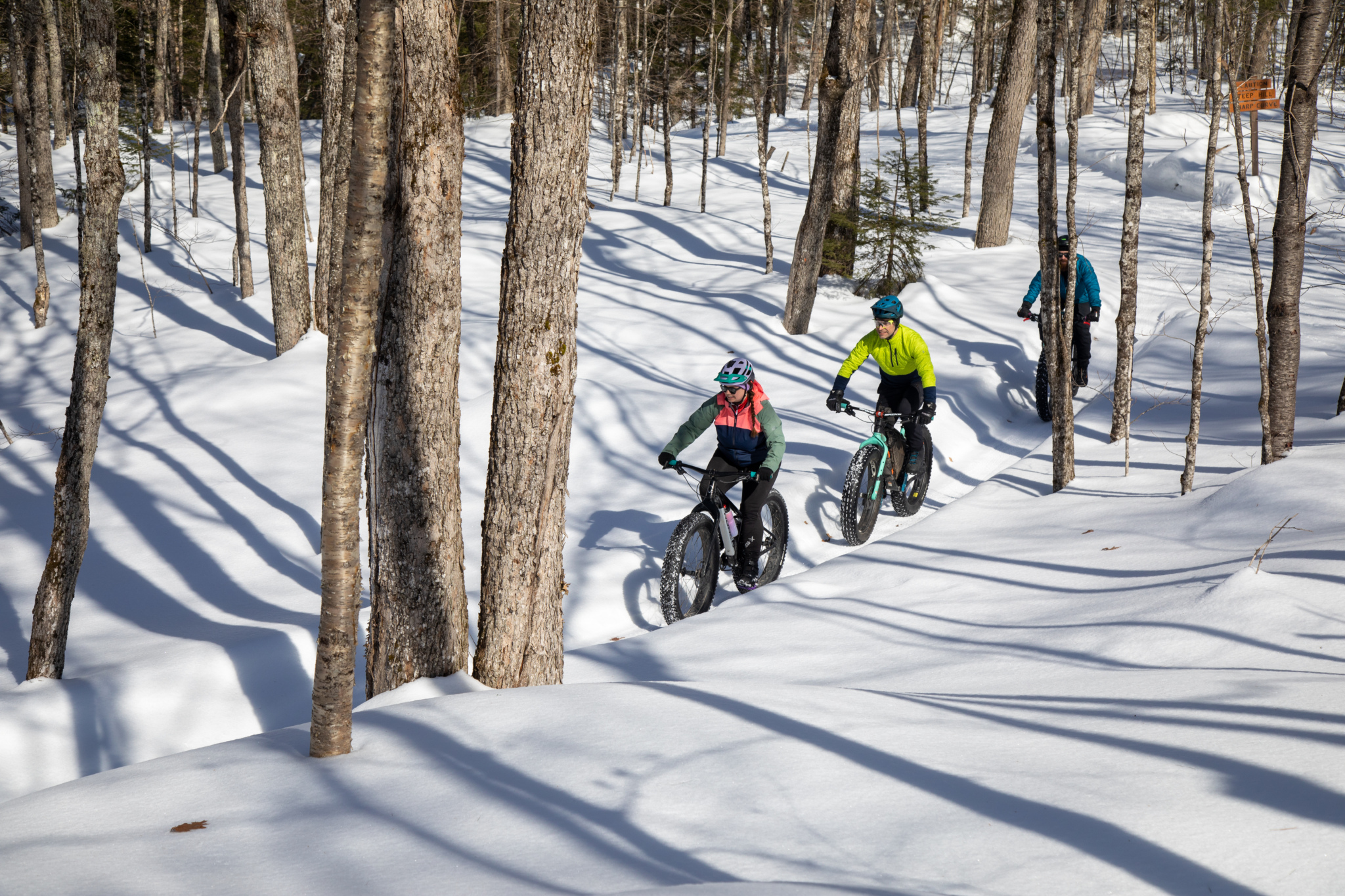 Biking big berms and rowdy drops... in the winter?! Sault Ste. Marie is ...