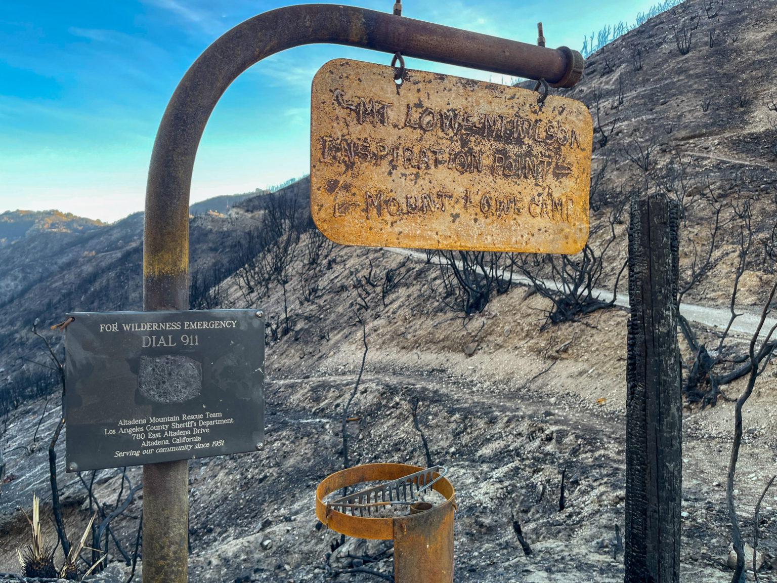 Many of LA's most famous MTB trails have been burned or destroyed ...