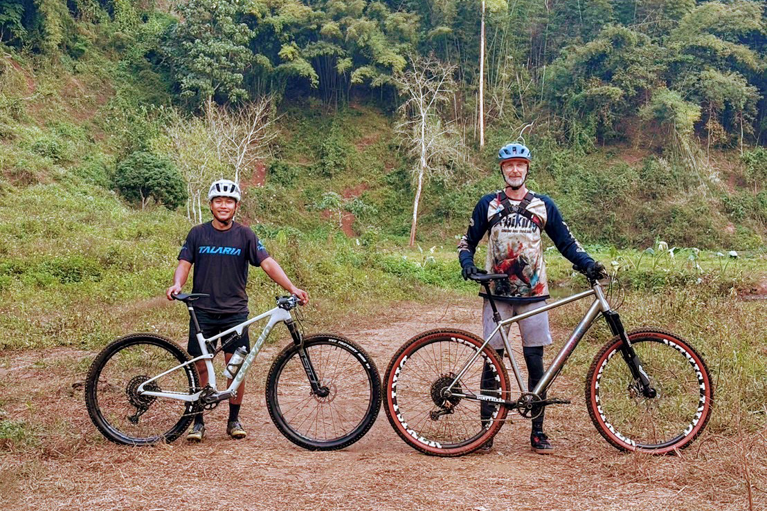 David Folch has designed 32- and 36-inch bikes and tires for tall ...