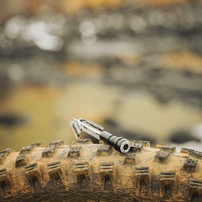 Robert Axle Project tire plug tool fits inside a 15mm thru axle ...