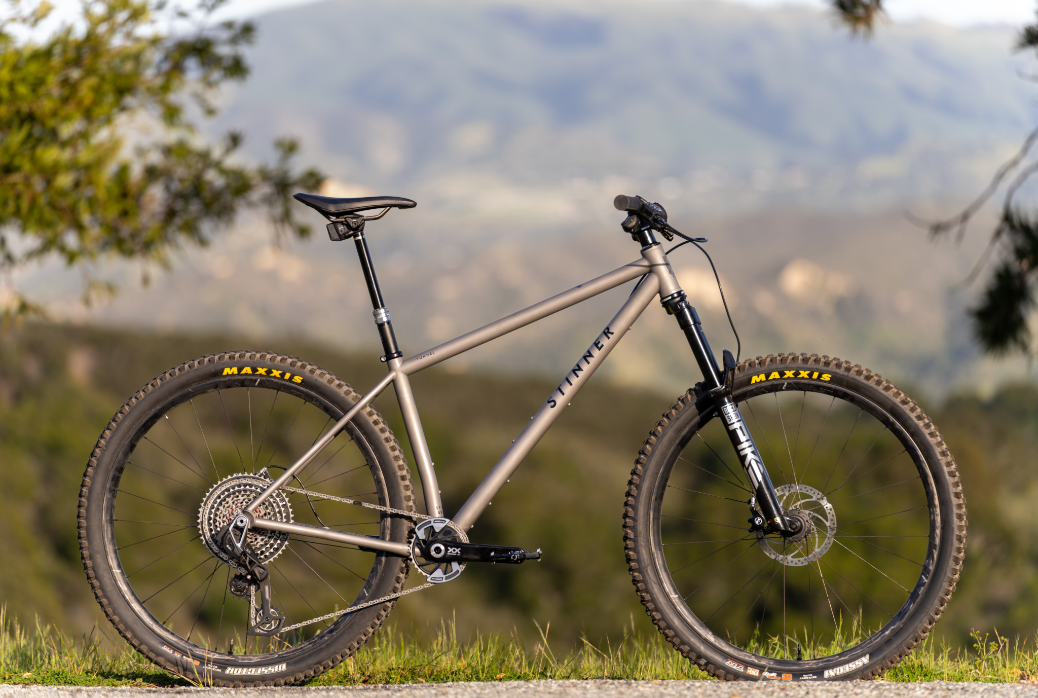 The Stinner Tunnel hardtail is made in California, available in steel ...