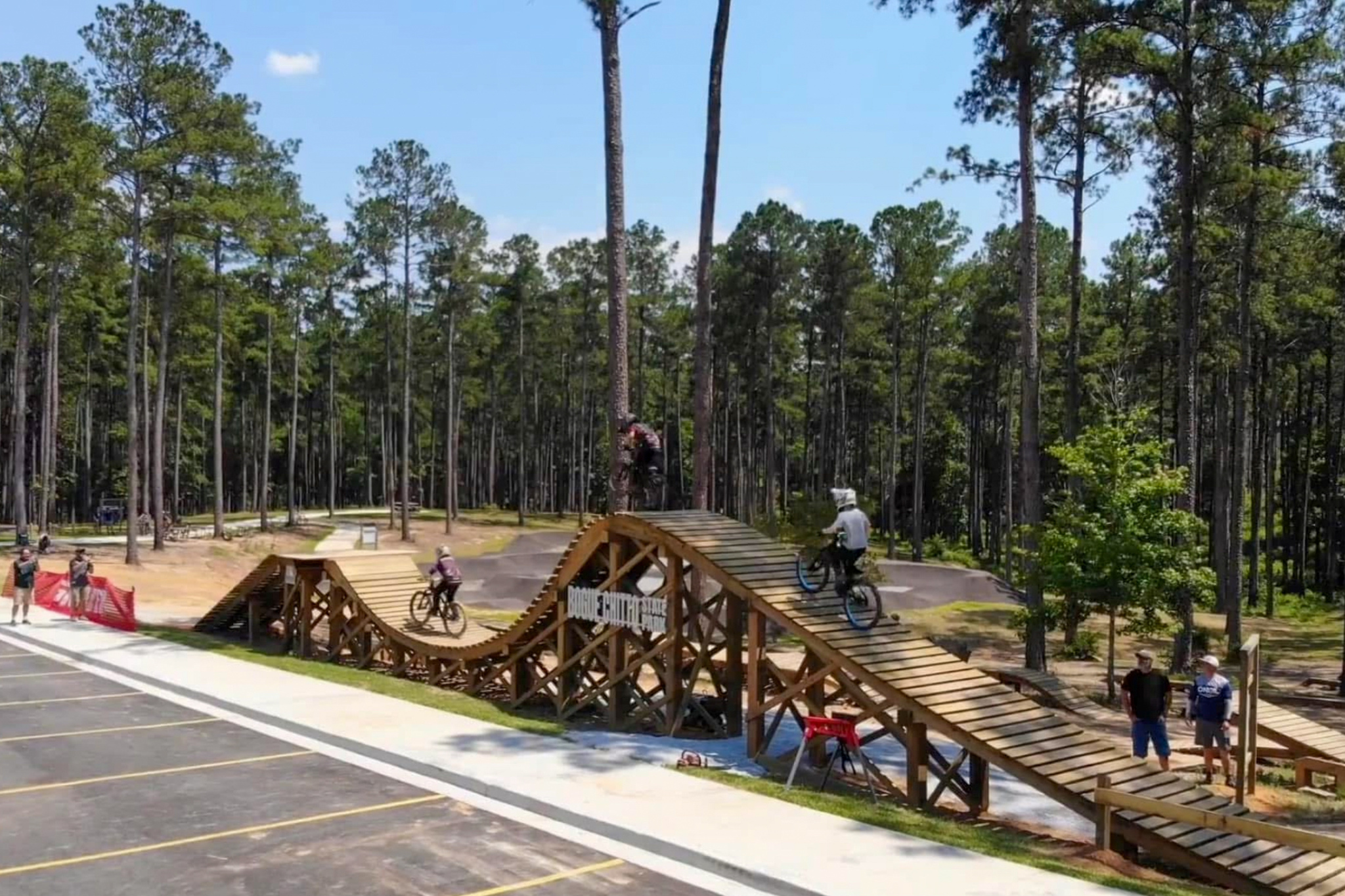 The new MTB trails at Louisiana's Bogue Chitto State Park have been an outstanding success ...