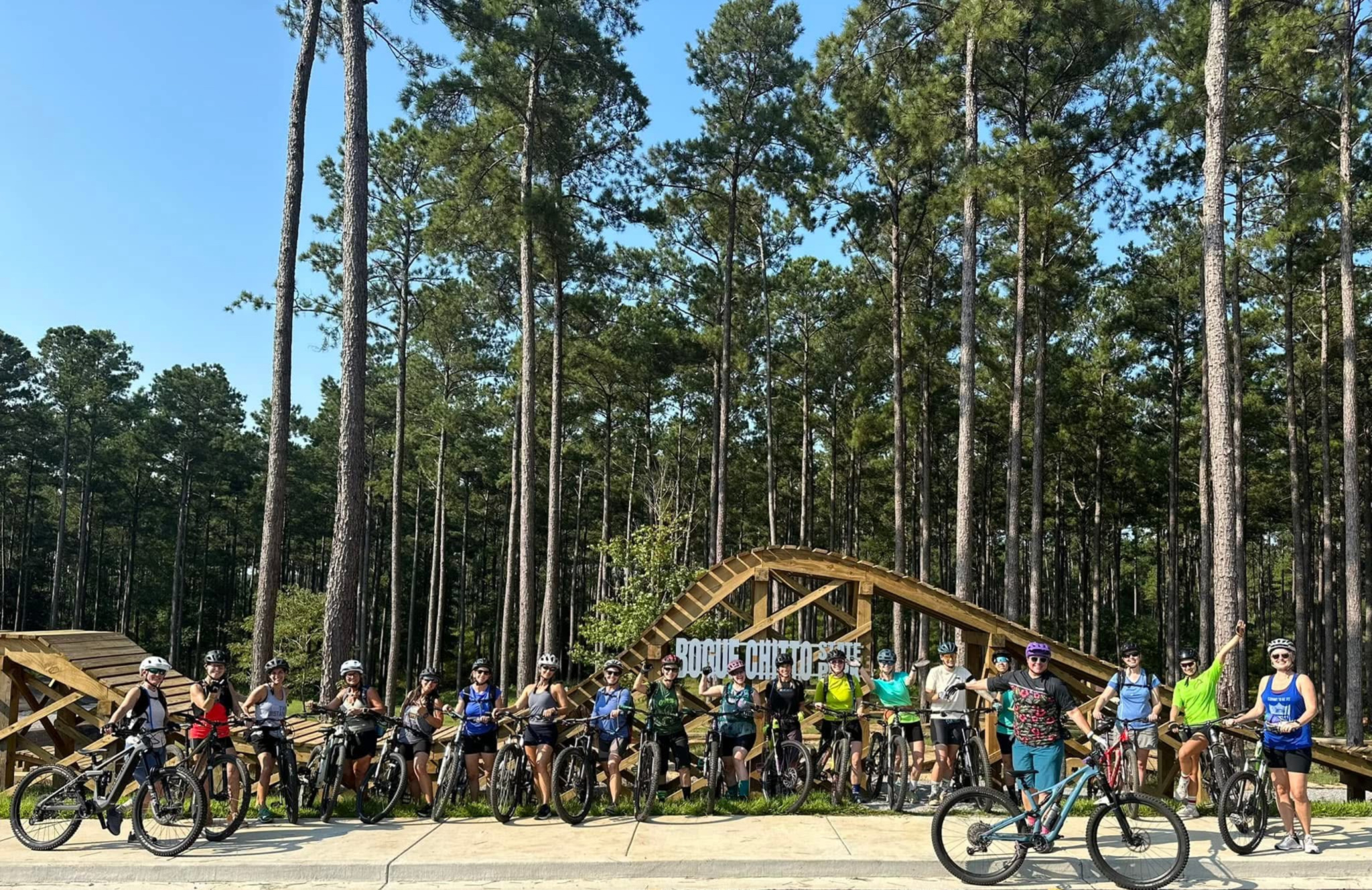 The new MTB trails at Louisiana's Bogue Chitto State Park have been an ...