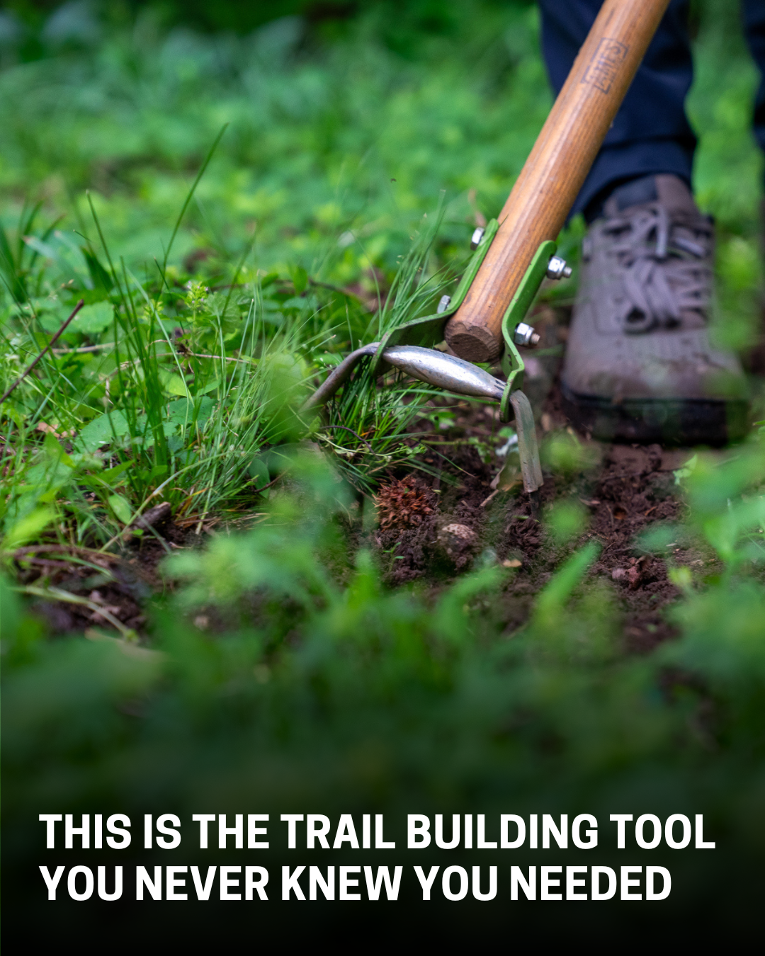 An action hoe — AKA a loop, scuffle, or Stirrup — makes for quick trail work - Singletracks ...