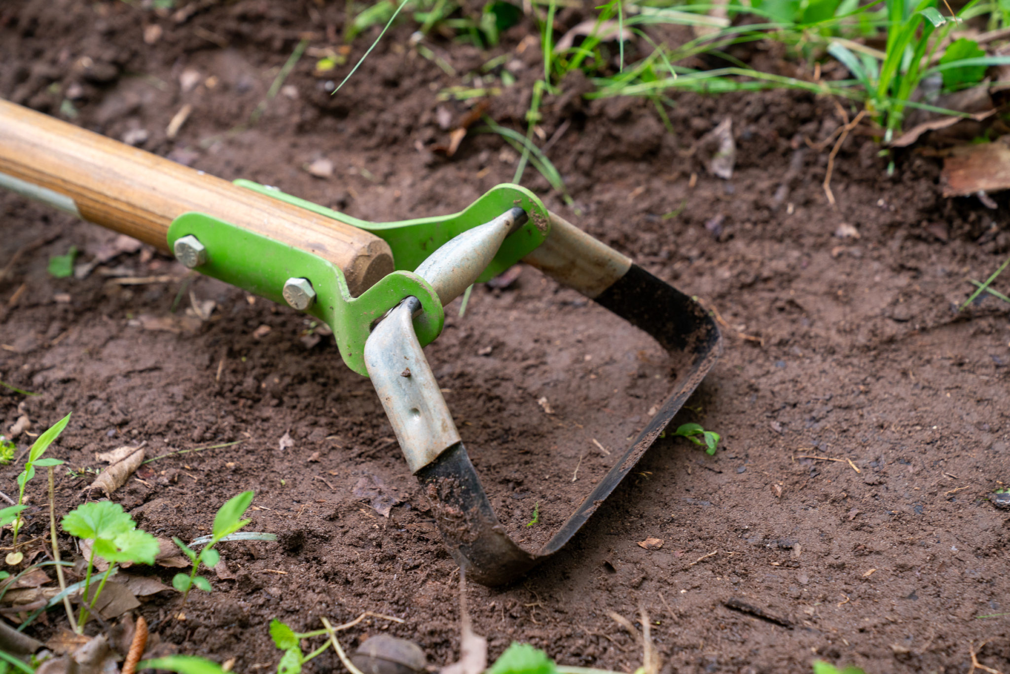 An action hoe — AKA a loop, scuffle, or Stirrup — makes for quick trail ...