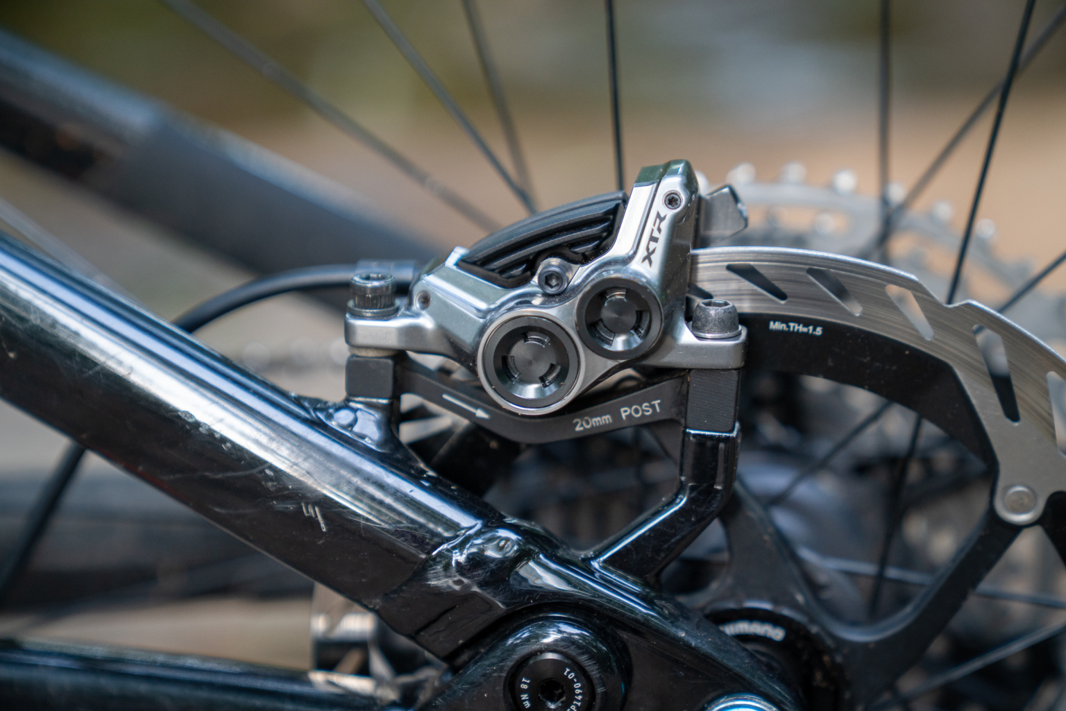 Shimano XTR mountain bike brake review - Singletracks Mountain Bike News