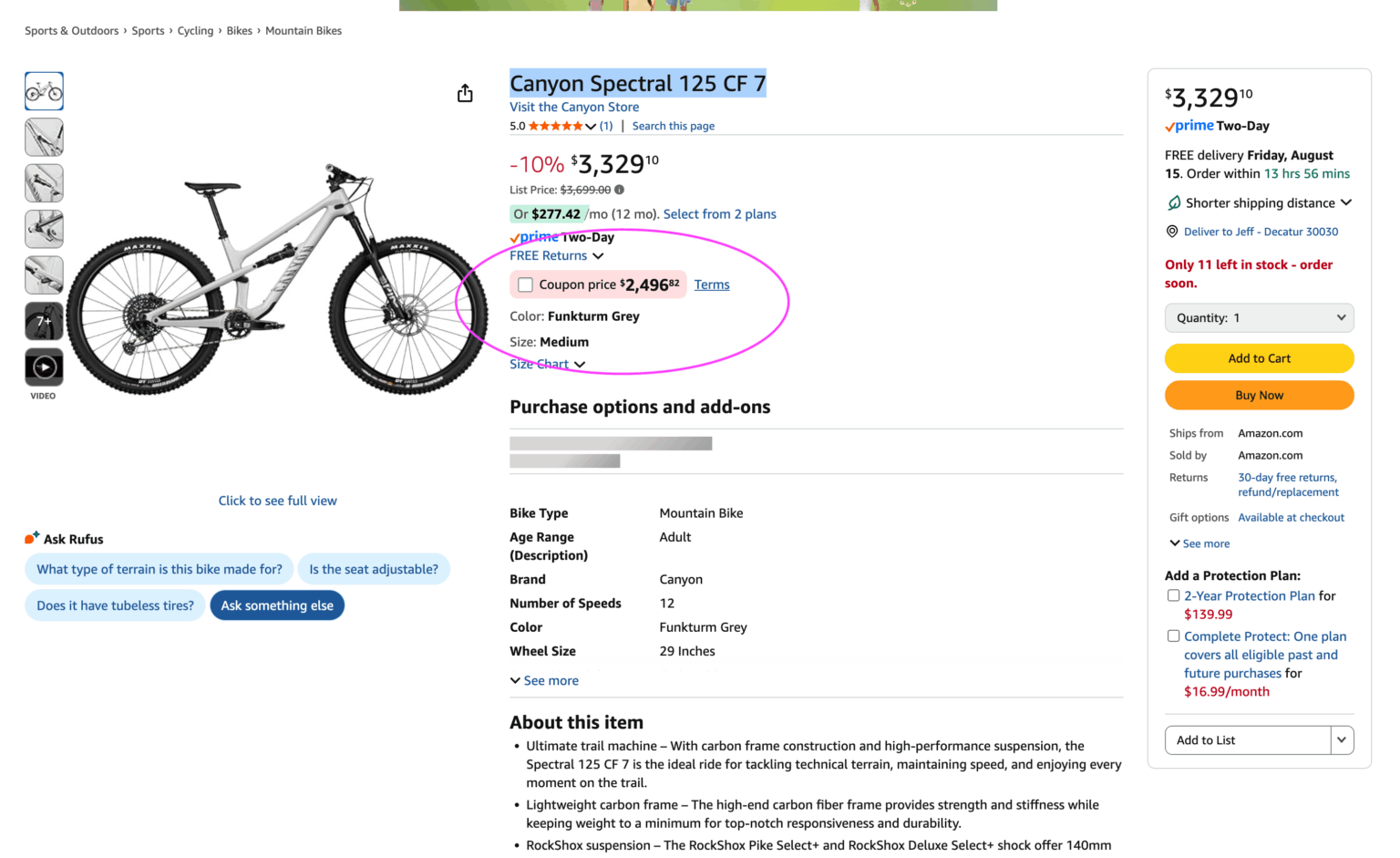 We found 6 crazy-good Canyon MTB deals on Amazon - Singletracks ...