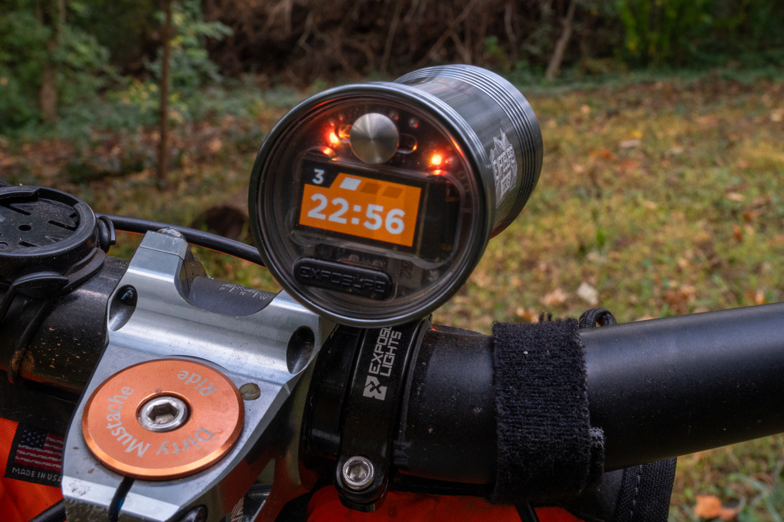 The Exposure Toro 16 bike light gets brighter the faster you ride ...