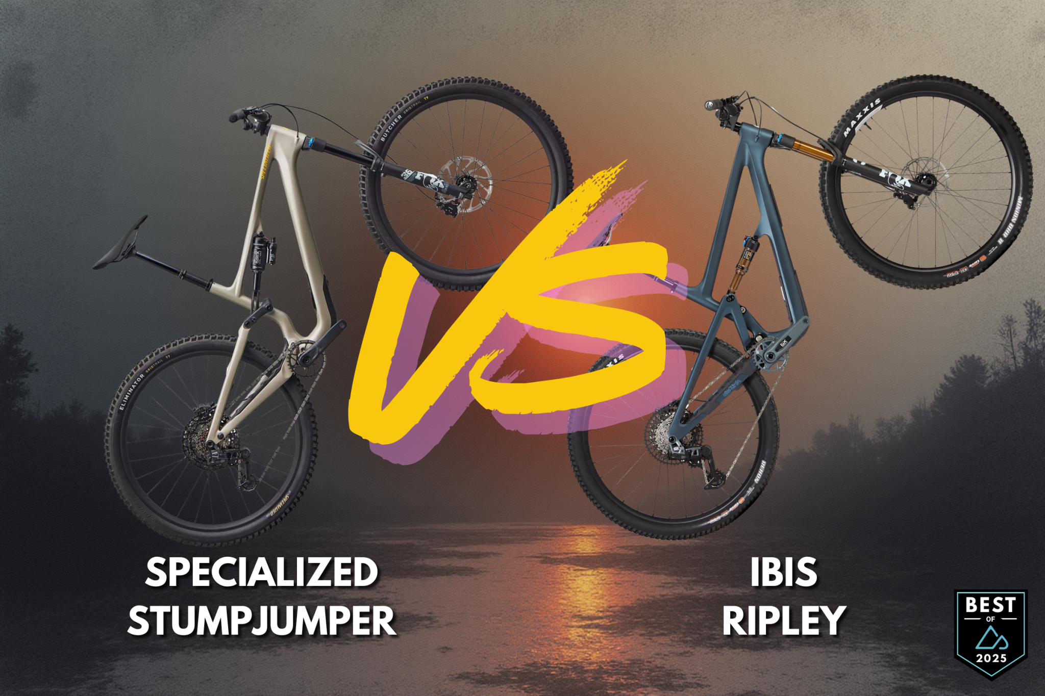 Trail bike semifinal: Ibis Ripley vs. Specialized Stumpjumper ...